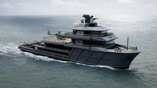 61m supply ship conversion project Cassius unveiled